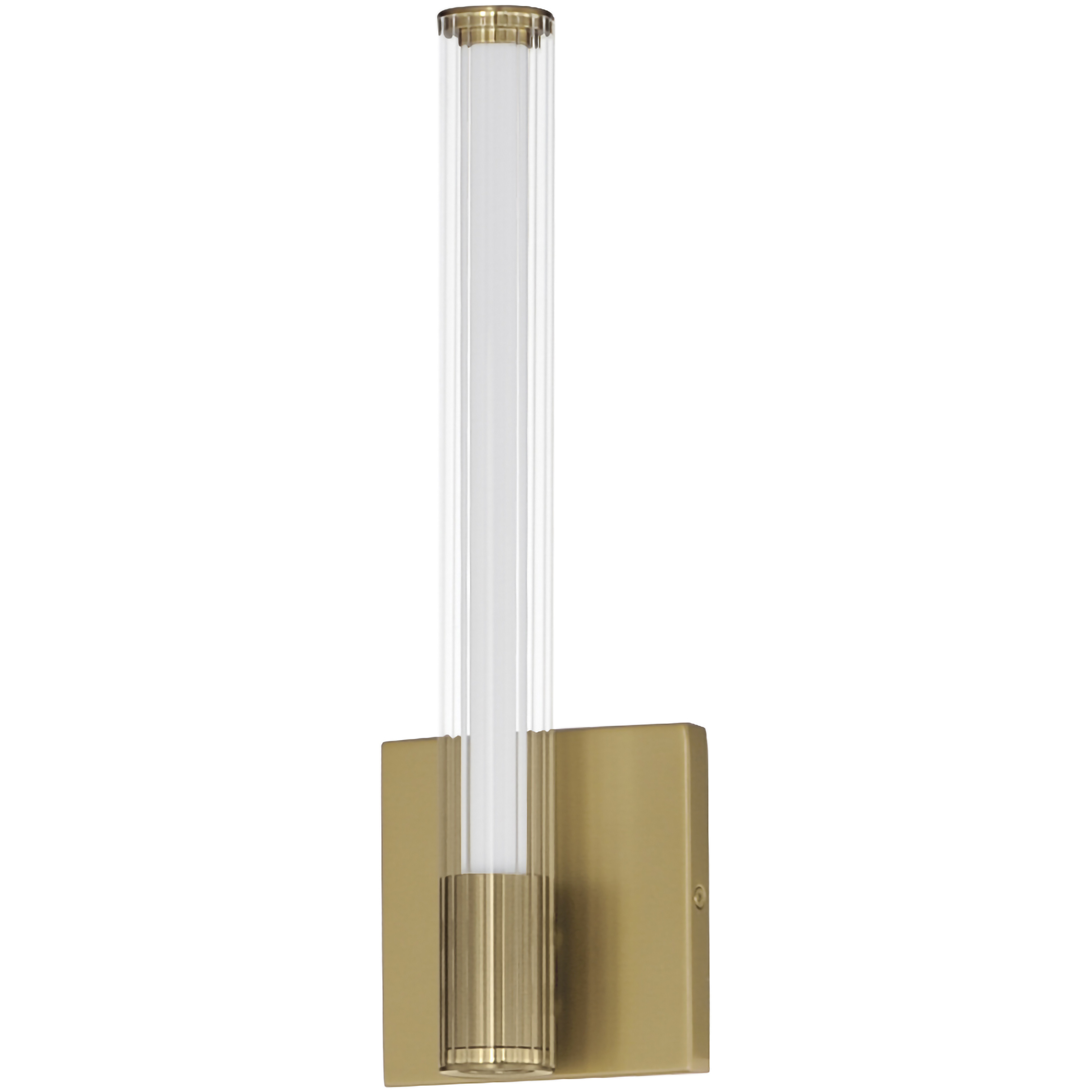 ET2 E11060-144NAB Cortex LED 4.75 inch Natural Aged Brass ADA Wall ...