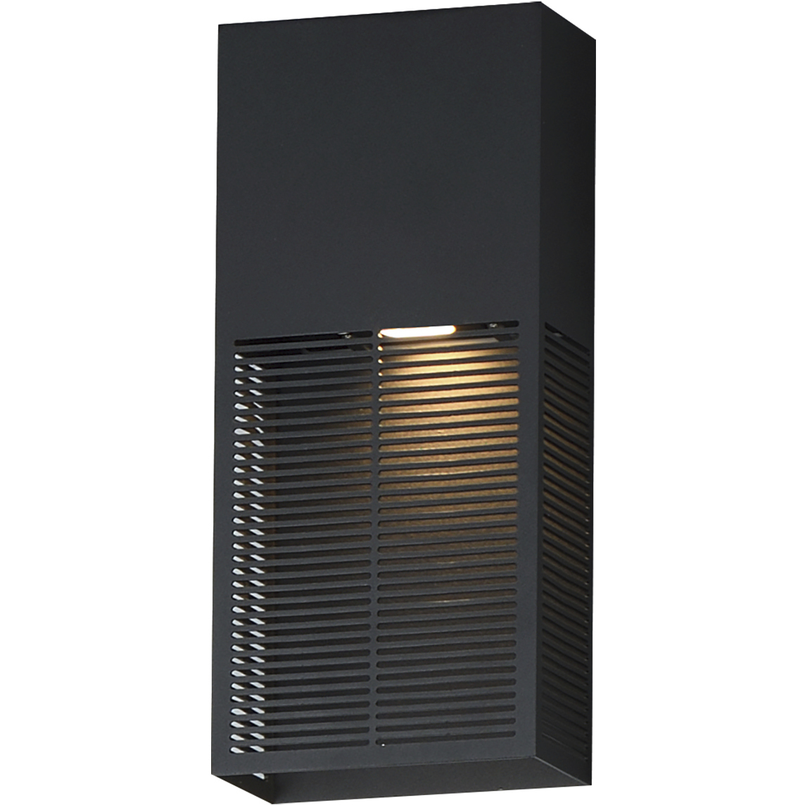 Grate LED 14 inch Black Outdoor Wall Mount